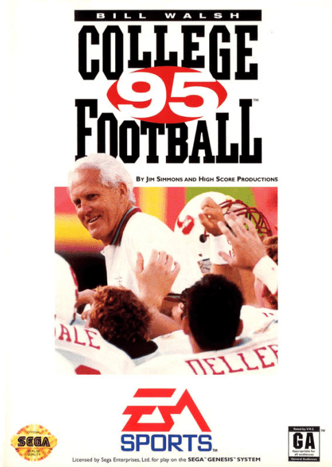Bill Walsh College Football '95 - segaroms.ru - игры для Сега