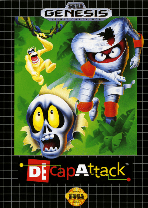 Decap Attack (RUS) - segaroms.ru - игры для Сега
