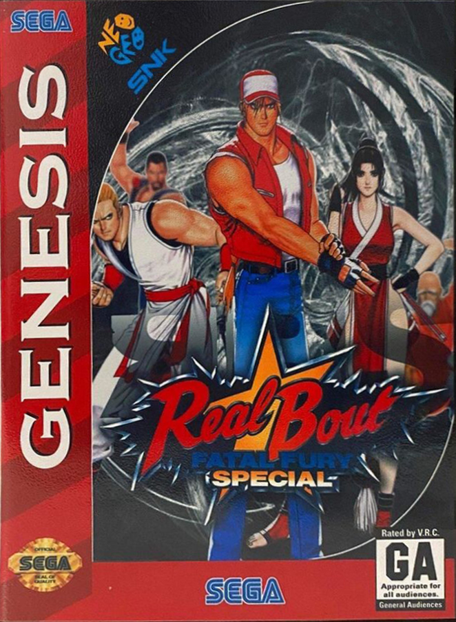 Real Bout Fatal Fury Genesis - segaroms.ru - игры для Сега
